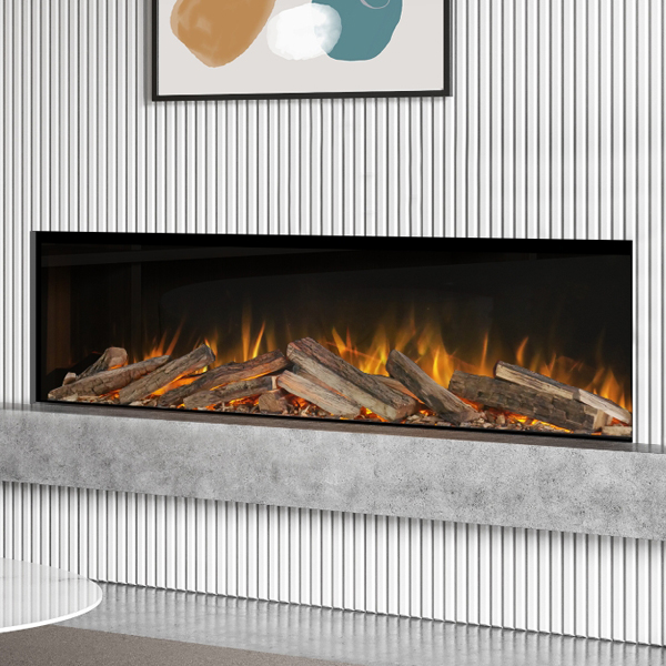 Aura Fires Kinver SL 1500 1-2-3 Sided Electric Fire | Flames.co.uk
