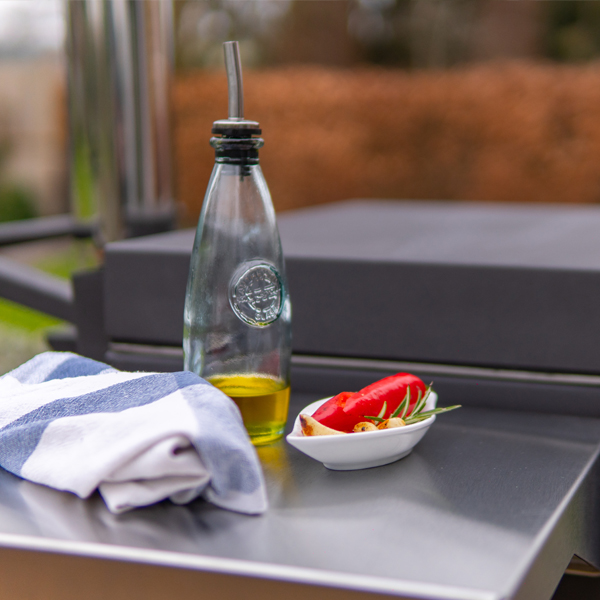 BBQube 2-Wheel Base - Outdoor Wood Burning Grill & Heater | Flames.co.uk