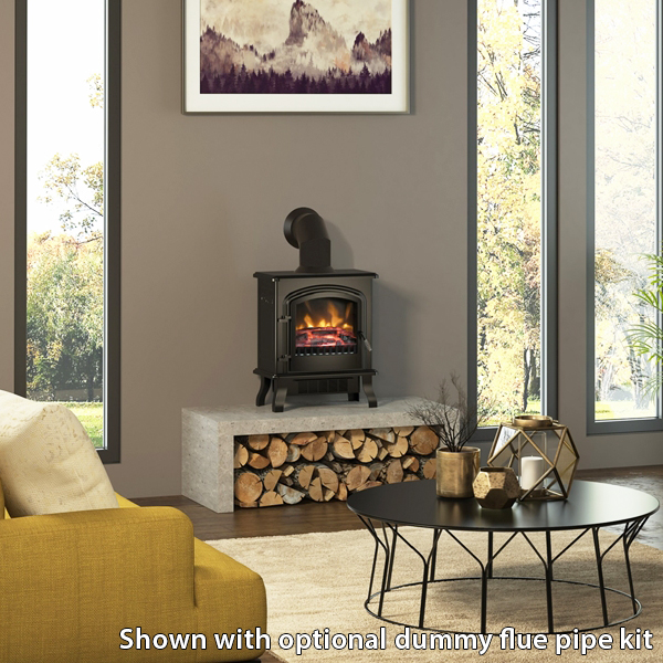 Broseley Colman LED Electric Stove | Flames.co.uk