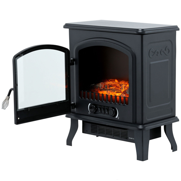 Broseley Colman LED Electric Stove | Flames.co.uk