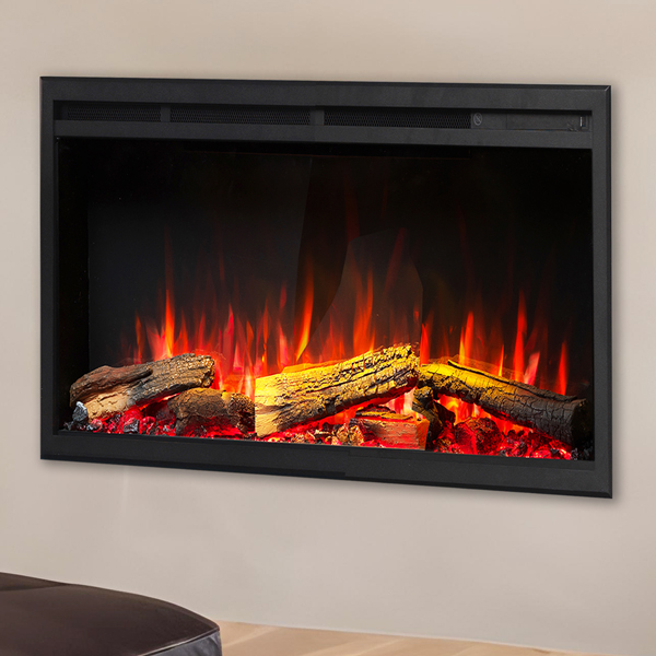 BlazeBright Alnwick Deep Lux 840 Inset Electric Fire | Flames.co.uk