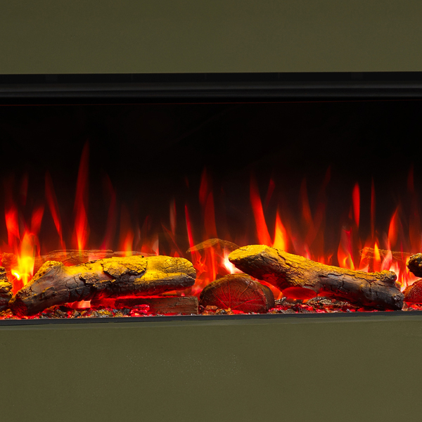 BlazeBright Oxford Deep Lux 1500 1-2-3 Sided Electric Fire | Flames.co.uk