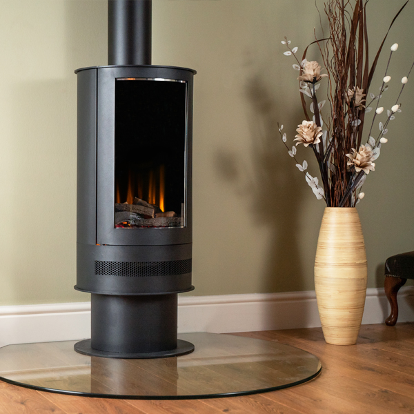 British Fires Ashurst Electric Stove | Flames.co.uk
