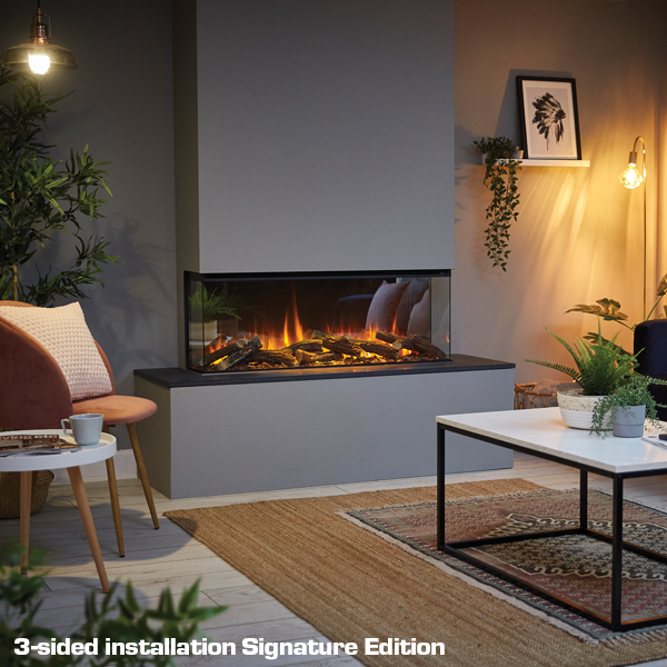 British Fires New Forest 1200 Electric Fire | Flames.co.uk