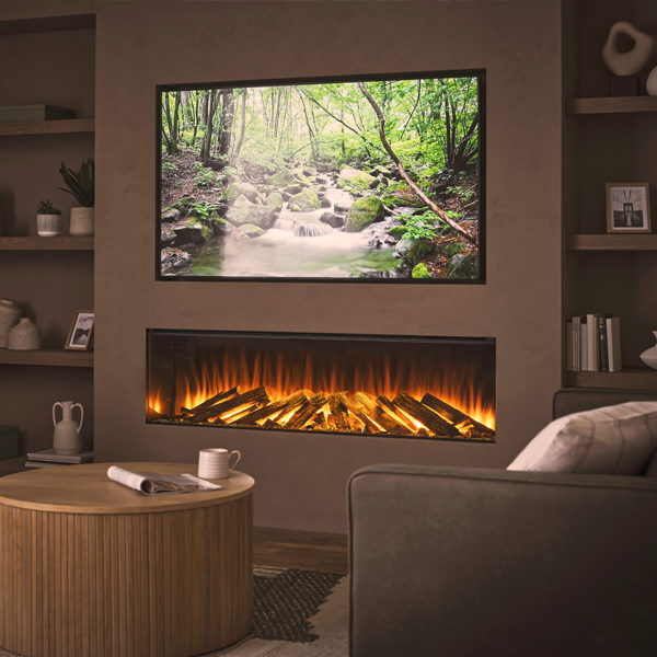 British Fires New Forest 1600 Electric Fire | Flames.co.uk