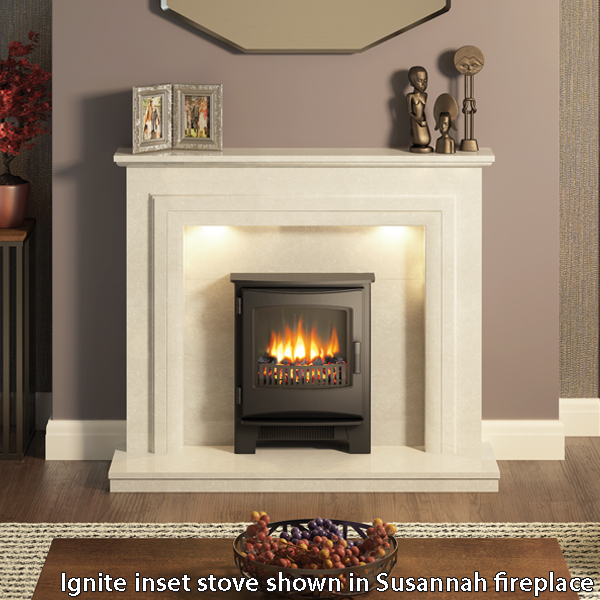 FLARE Ignite Inset Electric Stove | Flames.co.uk