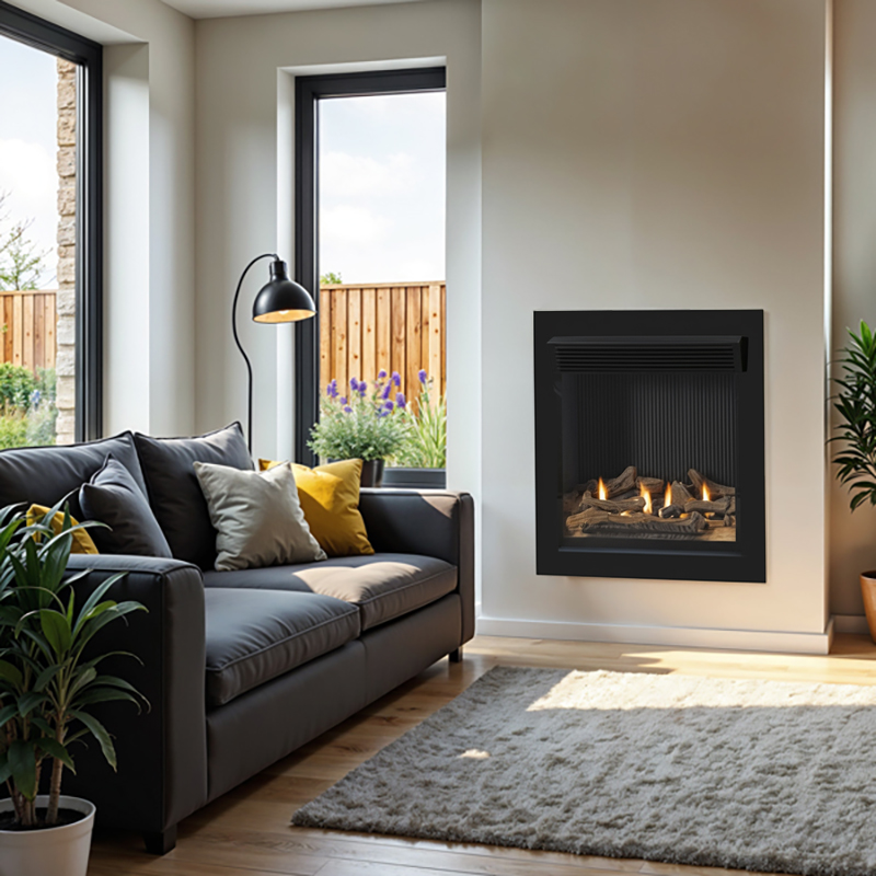 Burley Astute 4113 Flueless Gas Fire | Flames.co.uk