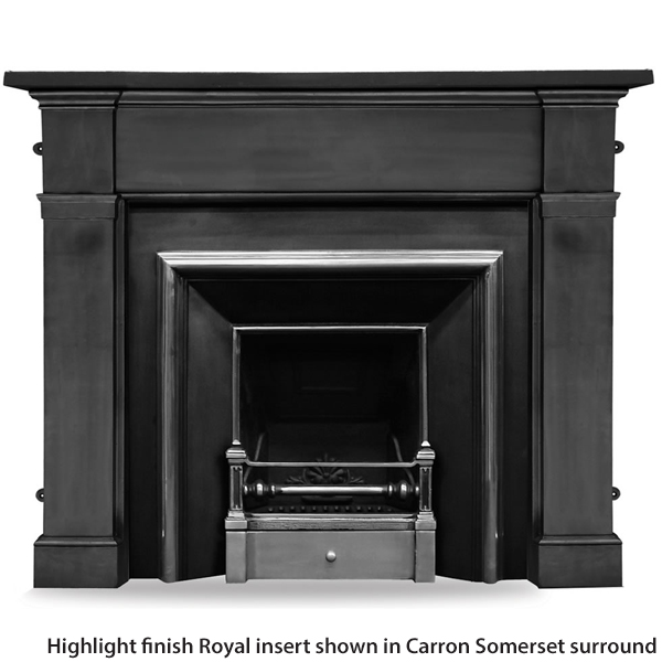 Carron Royal Cast Iron Fireplace Insert | Flames.co.uk