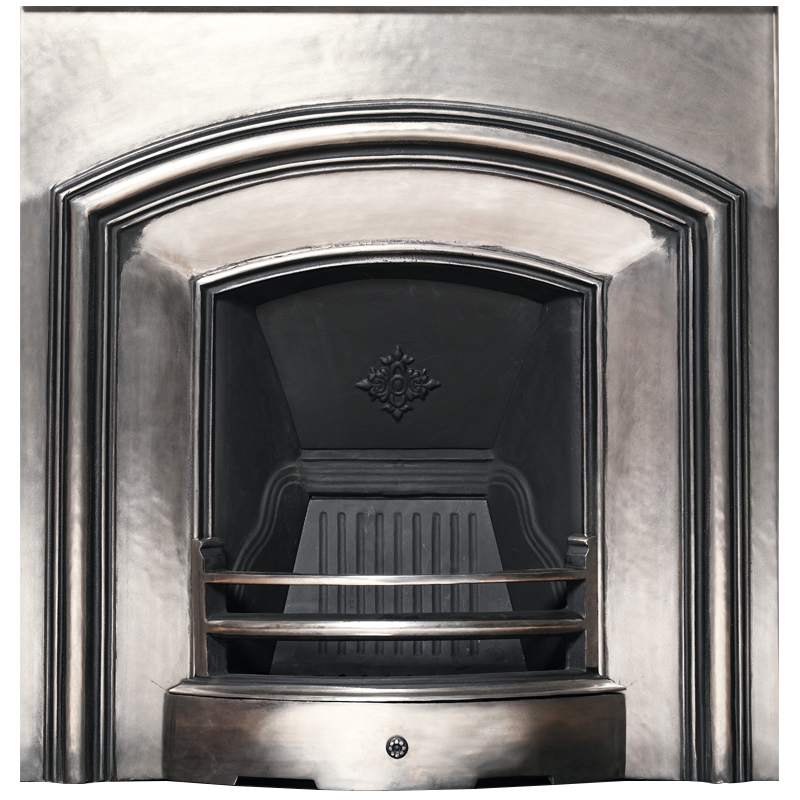 Carron London Plate Cast Iron Fireplace Insert | Flames.co.uk