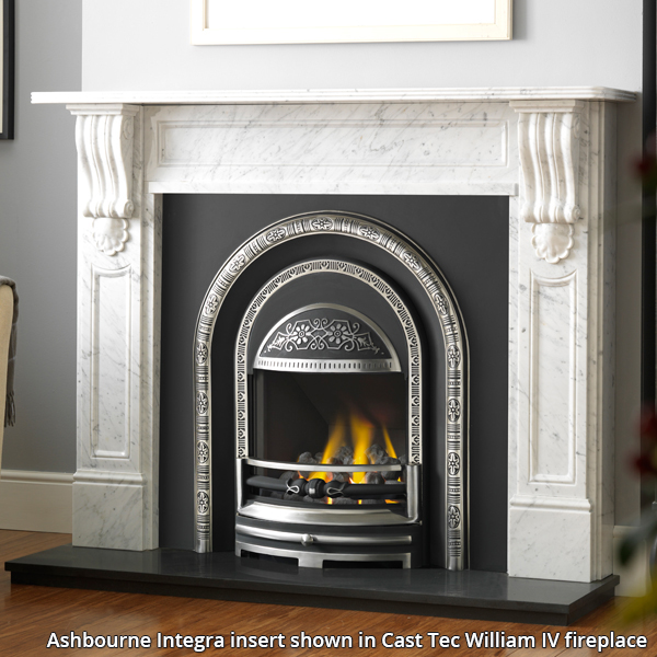 Cast Tec Ashbourne Integra Cast Iron Fireplace Insert | Flames.co.uk