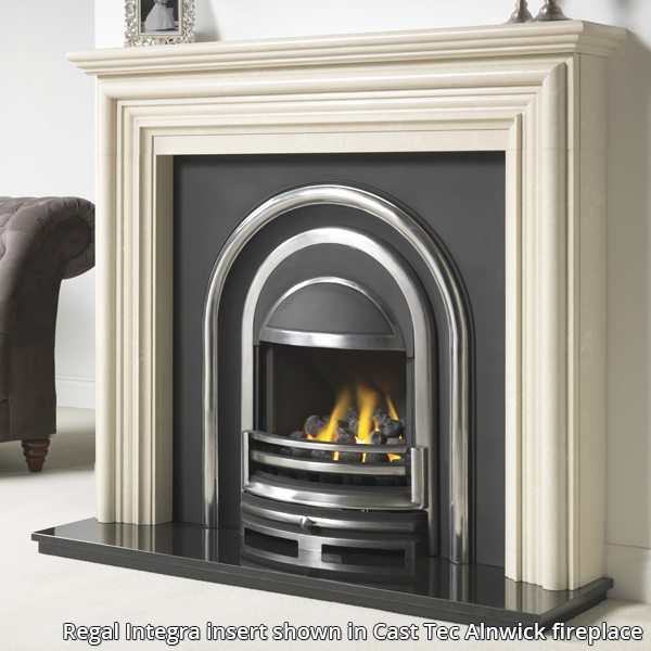 Cast Tec Regal Integra Cast Iron Fireplace Insert | Flames.co.uk