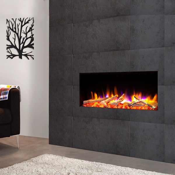 Celsi Ultiflame VR Elite Inset Wall-Mounted Electric Fire | Flames.co.uk