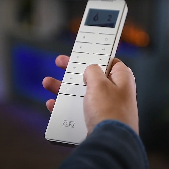 Charlton & Jenrick iRange i2000e Slimline Electric Fire | Flames.co.uk