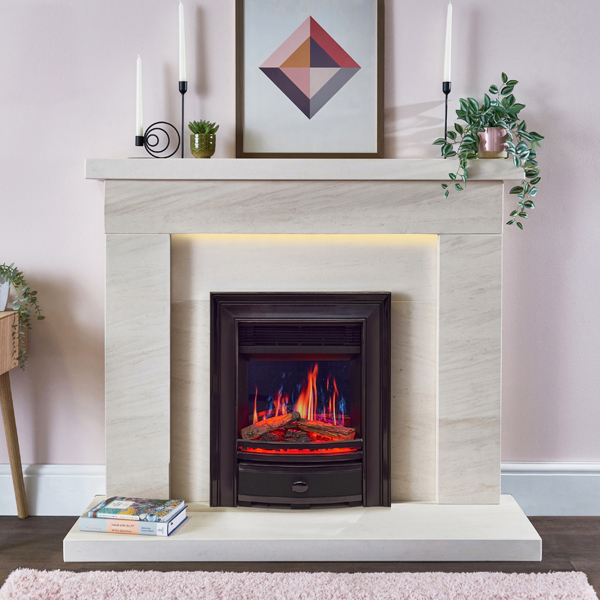 Charlton & Jenrick Opulus 16" Electric Fire | Flames.co.uk