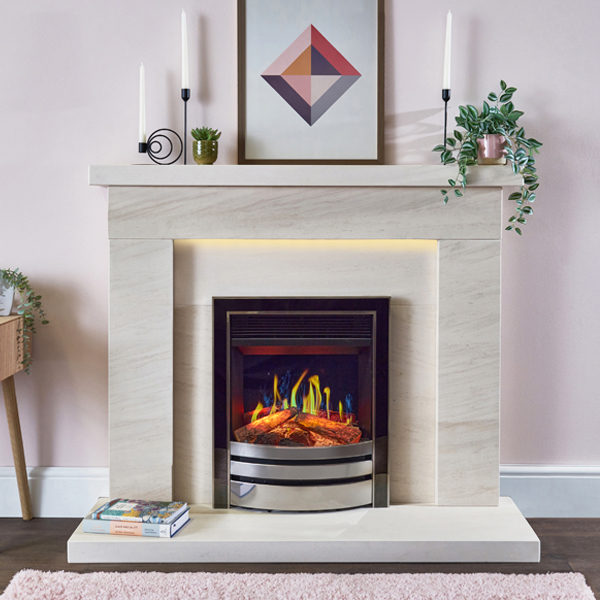 Charlton & Jenrick Opulus 16" Electric Fire | Flames.co.uk
