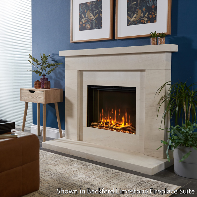 Charlton & Jenrick iRange i560e Slimline Electric Fire | Flames.co.uk