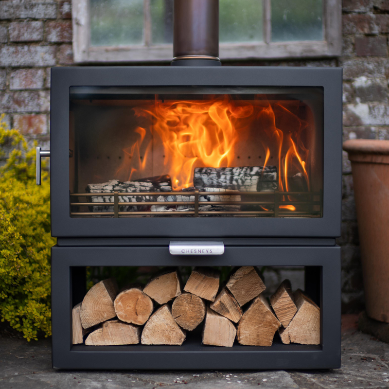 Chesneys Clean Burn ML Outdoor Wood Burning Stove | Flames.co.uk
