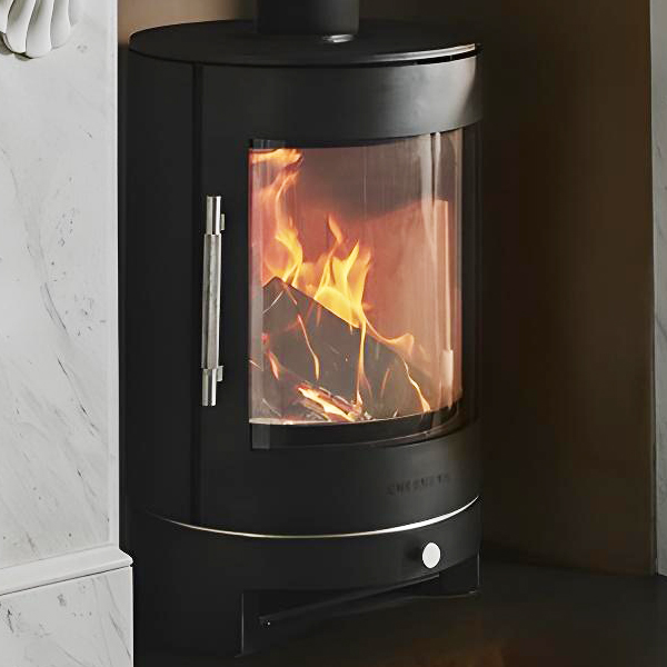 Chesneys Solstice 5WS Low Level Wood Burning Stove | Flames.co.uk