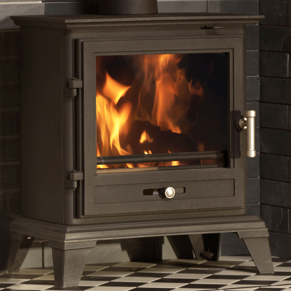 Gallery Classic 8 Eco Design Multi-Fuel Stove - Black | Flames.co.uk