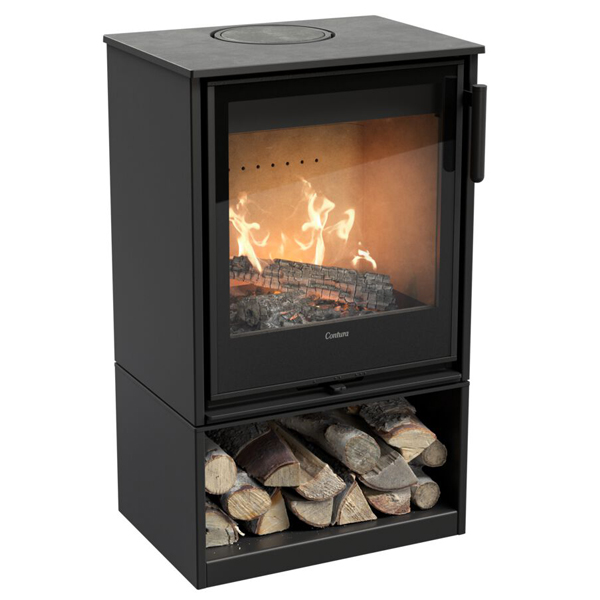 Contura 210 Wood Burning Stove | Flames.co.uk