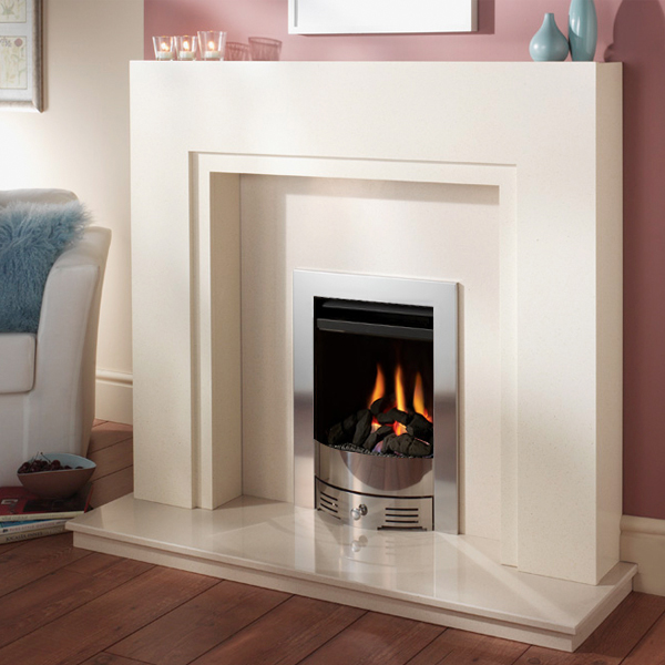 Crystal Fires Montana HE Gas Fire - Fascia Model | Flames.co.uk