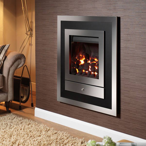 Crystal Fires Option Hole-in-the-Wall Gas Fire | Flames.co.uk