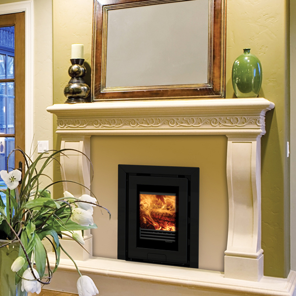 Di Lusso Eco R4 Inset Wood Burning Stove | Flames.co.uk