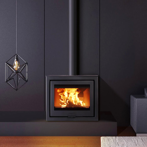 Di Lusso Eco R6 Cube Wood Burning Stove | Flames.co.uk