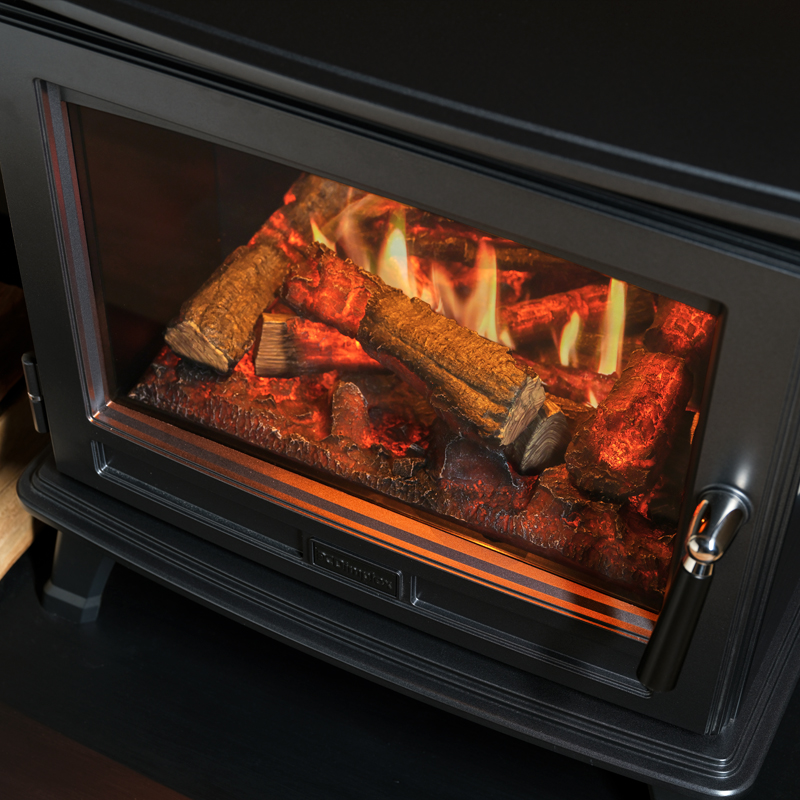 Dimplex Belgravia Opti-V Electric Stove | Flames.co.uk