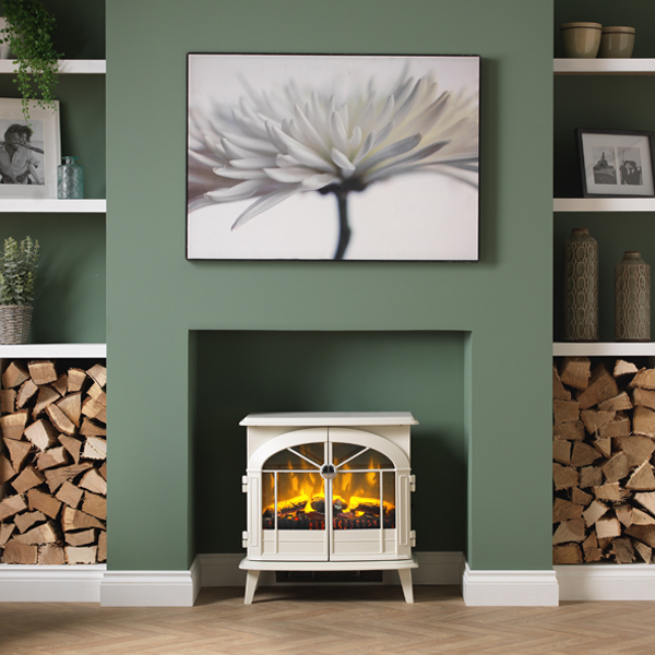 Dimplex Fullerton Optiflame Electric Stove | Flames.co.uk
