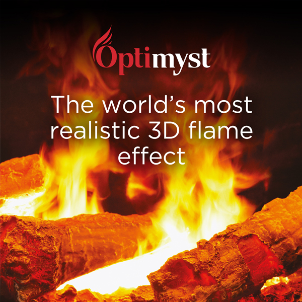 Dimplex Grand Optimyst Electric Stove - Rouge | Flames.co.uk