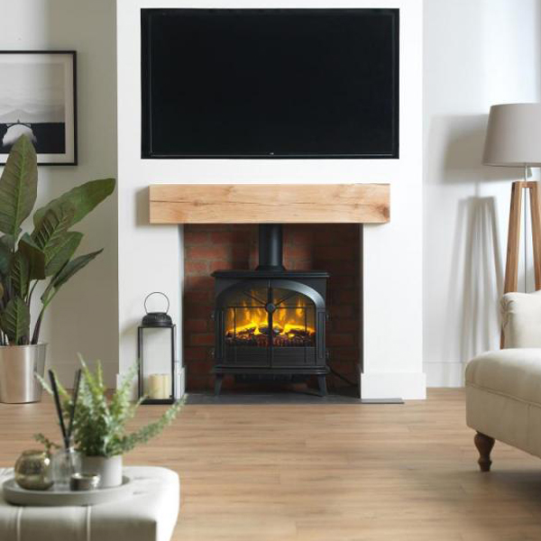 Dimplex Leckford Optiflame Electric Stove | Flames.co.uk