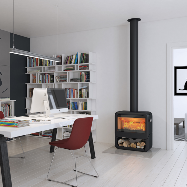 Dovre Rock 500 Wood Burning Stove | Flames.co.uk