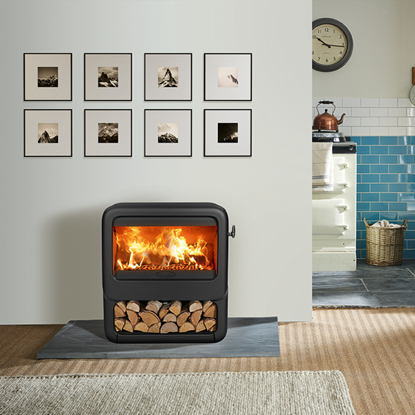Dovre Rock 500 Wood Burning Stove | Flames.co.uk