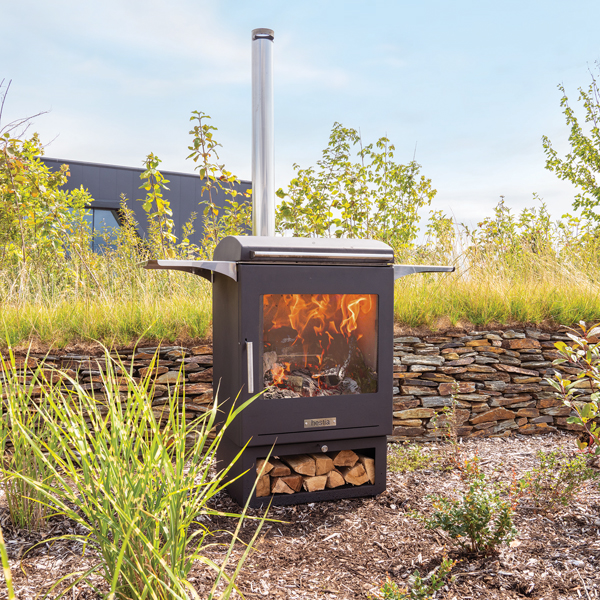 Hestia Heat & Cook Grill 50 Outdoor Barbecue Heater | Flames.co.uk