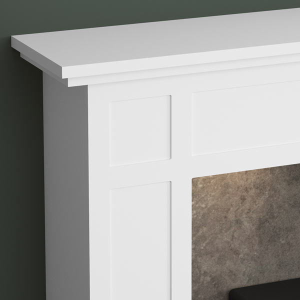 Elgin & Hall Amble Timber Inglenook Suite | Flames.co.uk