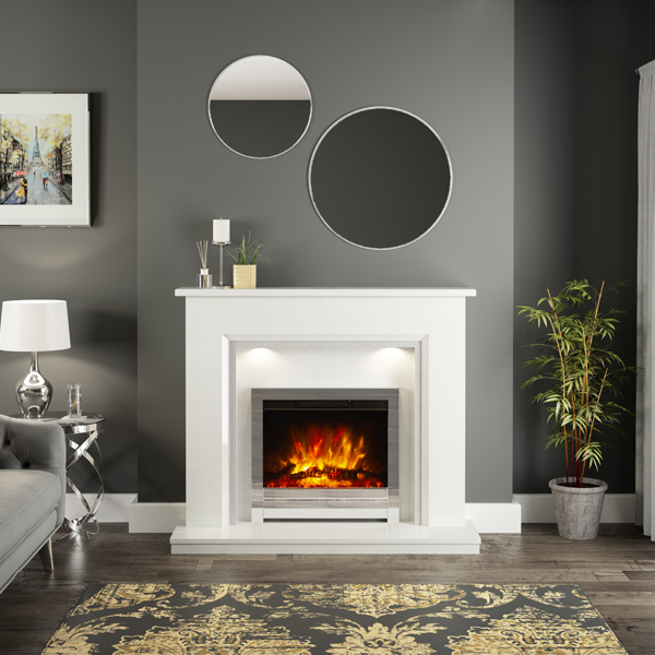 FLARE Beam 22" Edge Electric Fire | Flames.co.uk