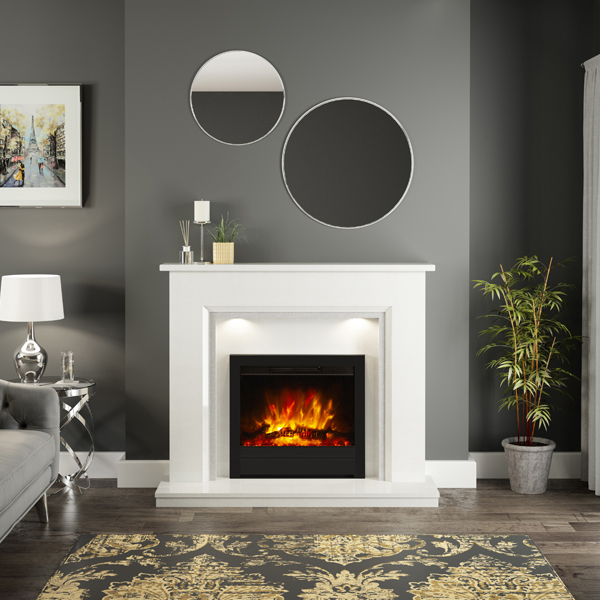 FLARE Beam 22" Edge Electric Fire | Flames.co.uk