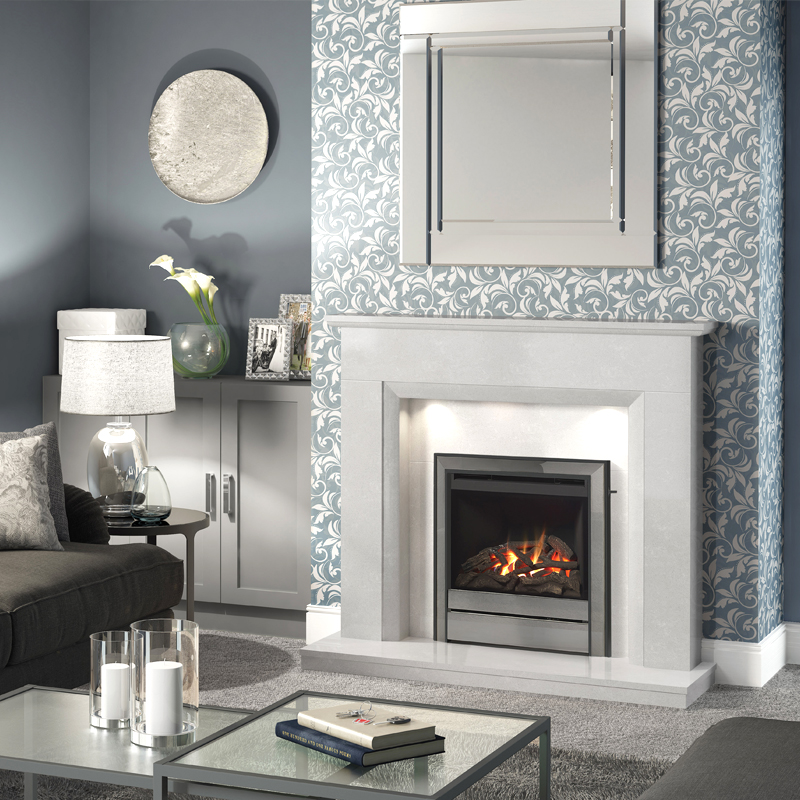 Elgin & Hall Calleos Chollerton 22" Widescreen Gas Fire | Flames.co.uk