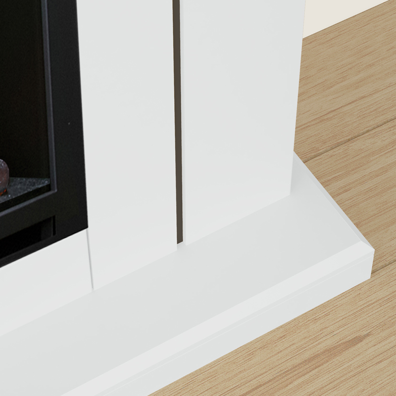 Elgin & Hall Edwin Electric Fireplace Suite | Flames.co.uk