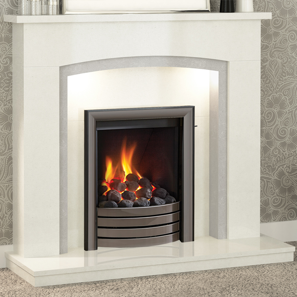 Elgin & Hall Florano Marble Fireplace | Flames.co.uk