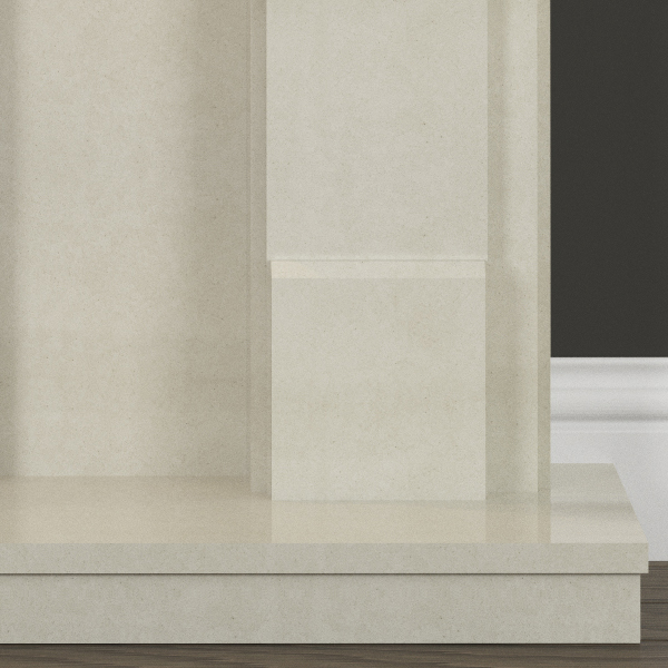 Elgin & Hall Millington Marble Fireplace | Flames.co.uk