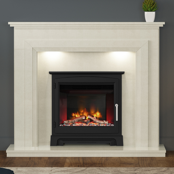Elgin & Hall Newburgh Marble Fireplace | Flames.co.uk