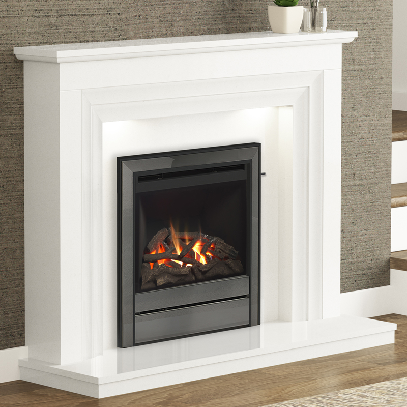 Elgin & Hall Vitalia Marble Fireplace | Flames.co.uk