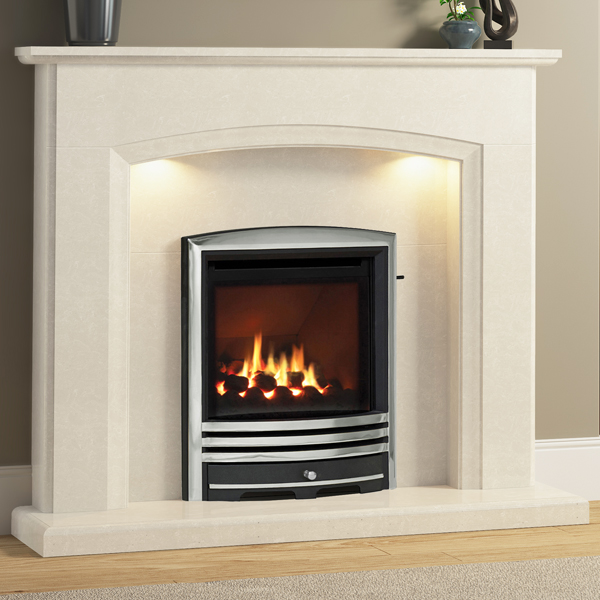 Elgin & Hall Eliana Marble Fireplace | Flames.co.uk