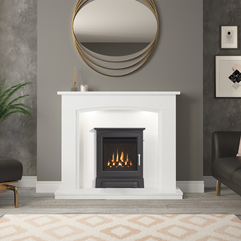 FLARE Cast Stove Front 16" Gas Fire | Flames.co.uk