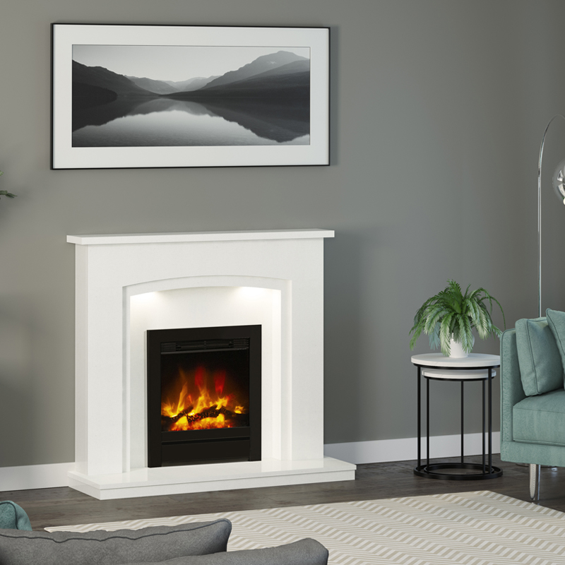 FLARE Beam 16" Edge Electric Fire | Flames.co.uk