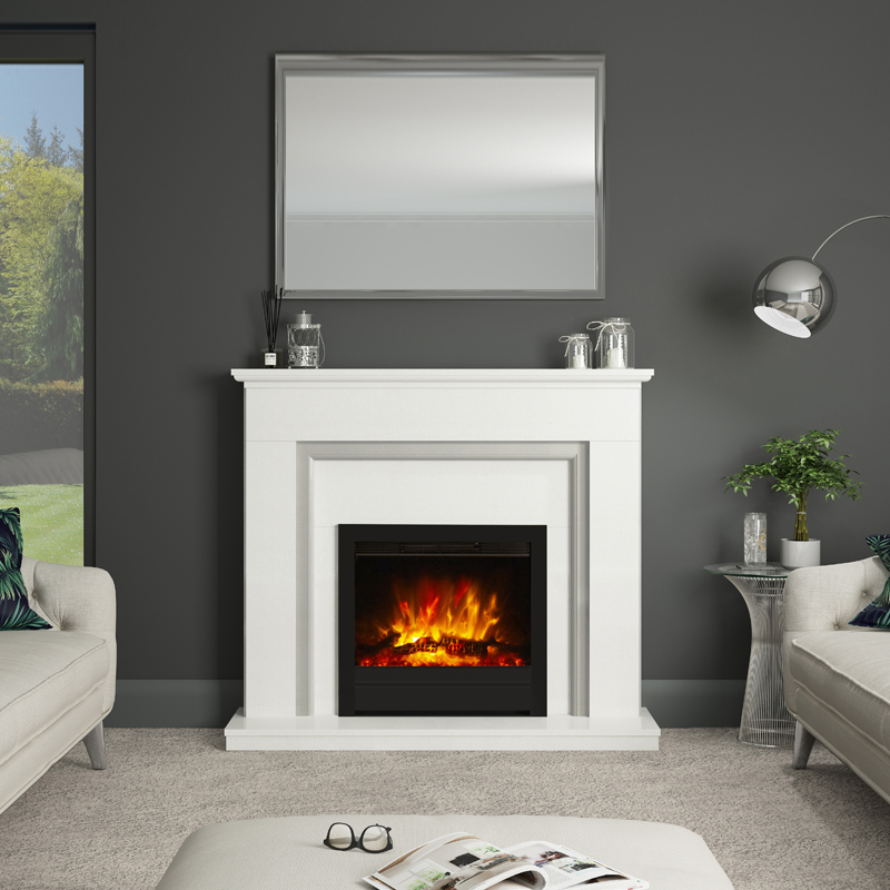 FLARE Beam 22" Edge Electric Fire | Flames.co.uk