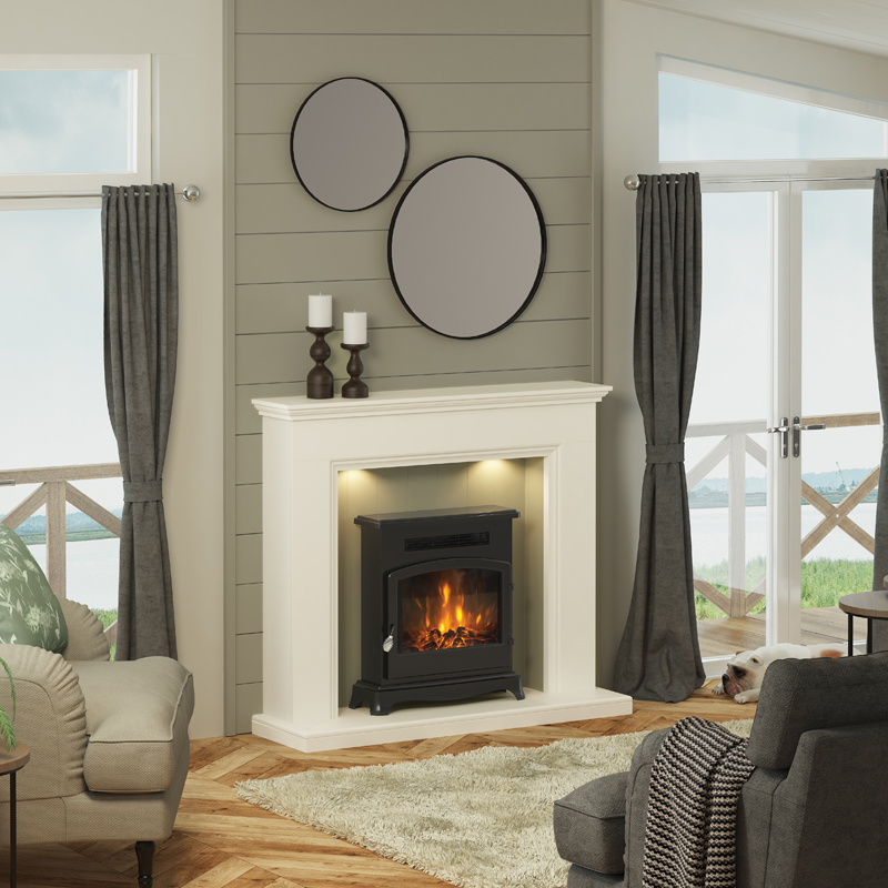 FLARE Elstow Freestanding Electric Stove | Flames.co.uk