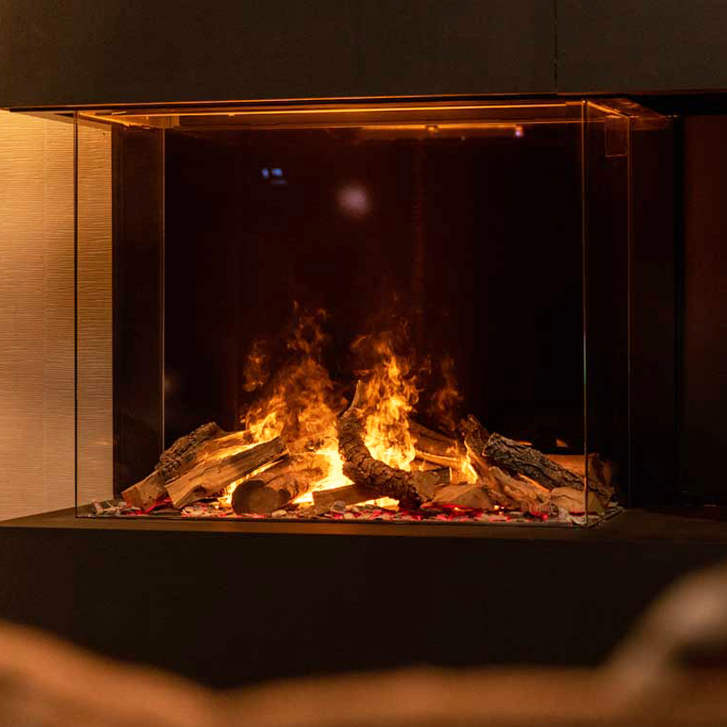 Faber e-MatriX Mood 800-650 III 3-Sided Electric Fireplace | Flames.co.uk